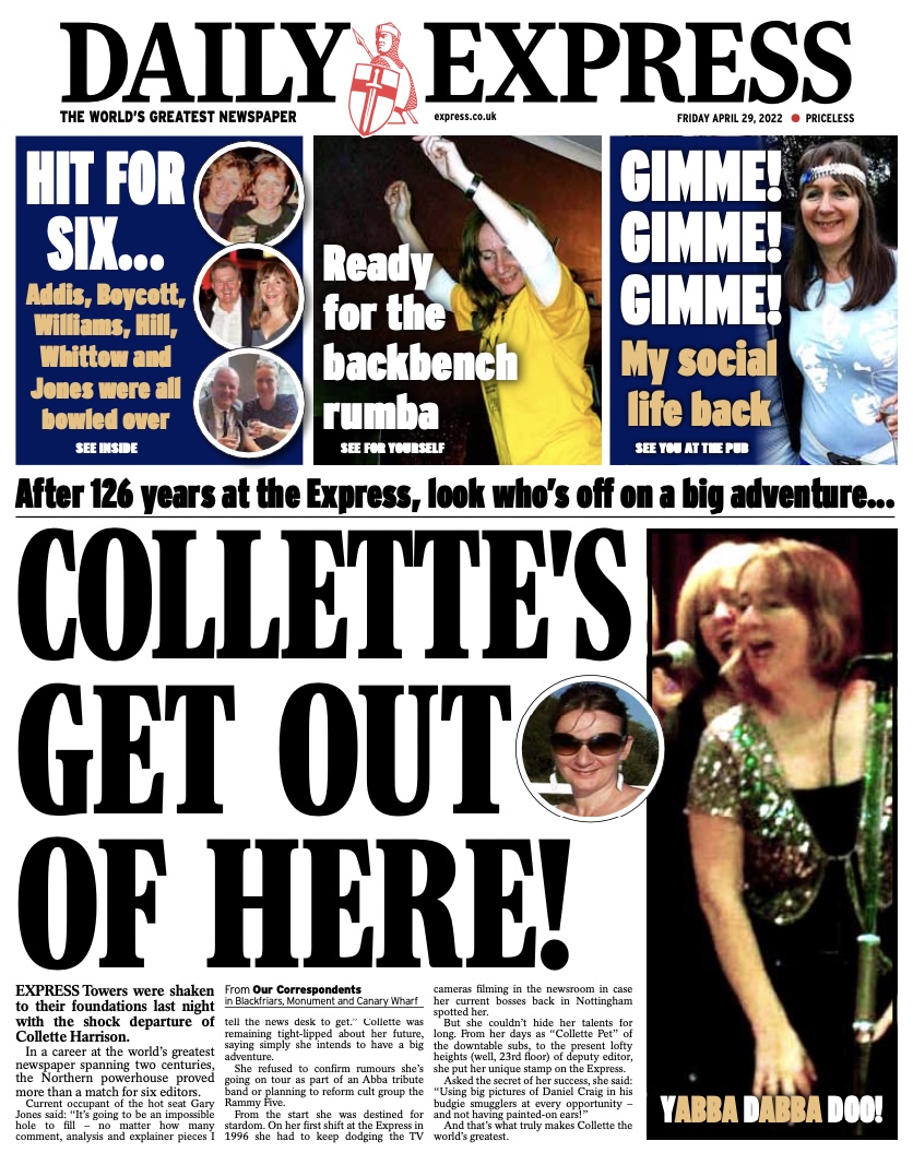 Collette Harrison’s farewell | DAILY DRONE | Alastair McIntyre